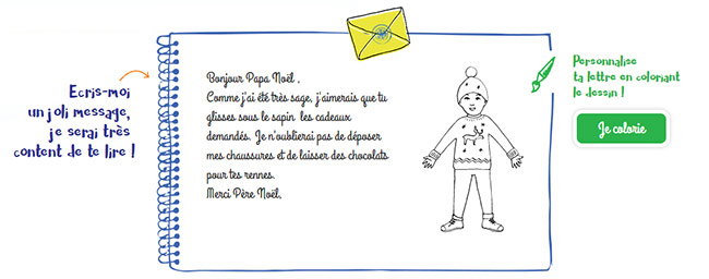 Écrire au Père Noël : Réponse gratuite du secrétariat La Poste
