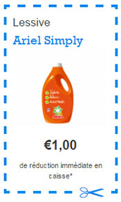 Lessive liquide Ariel pas chère : Promo Leader Price, réduction...