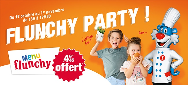 Flunch : Menu enfant offert tous les jours de 18h à 19h30