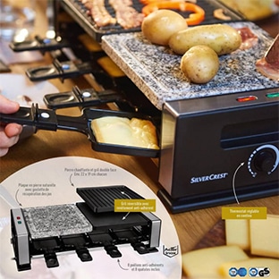 Lidl : Raclette-gril SilverCrest pas cher à 24,99€