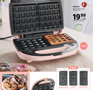Silvercrest Gaufrier 3 En 1 Lidl Avis