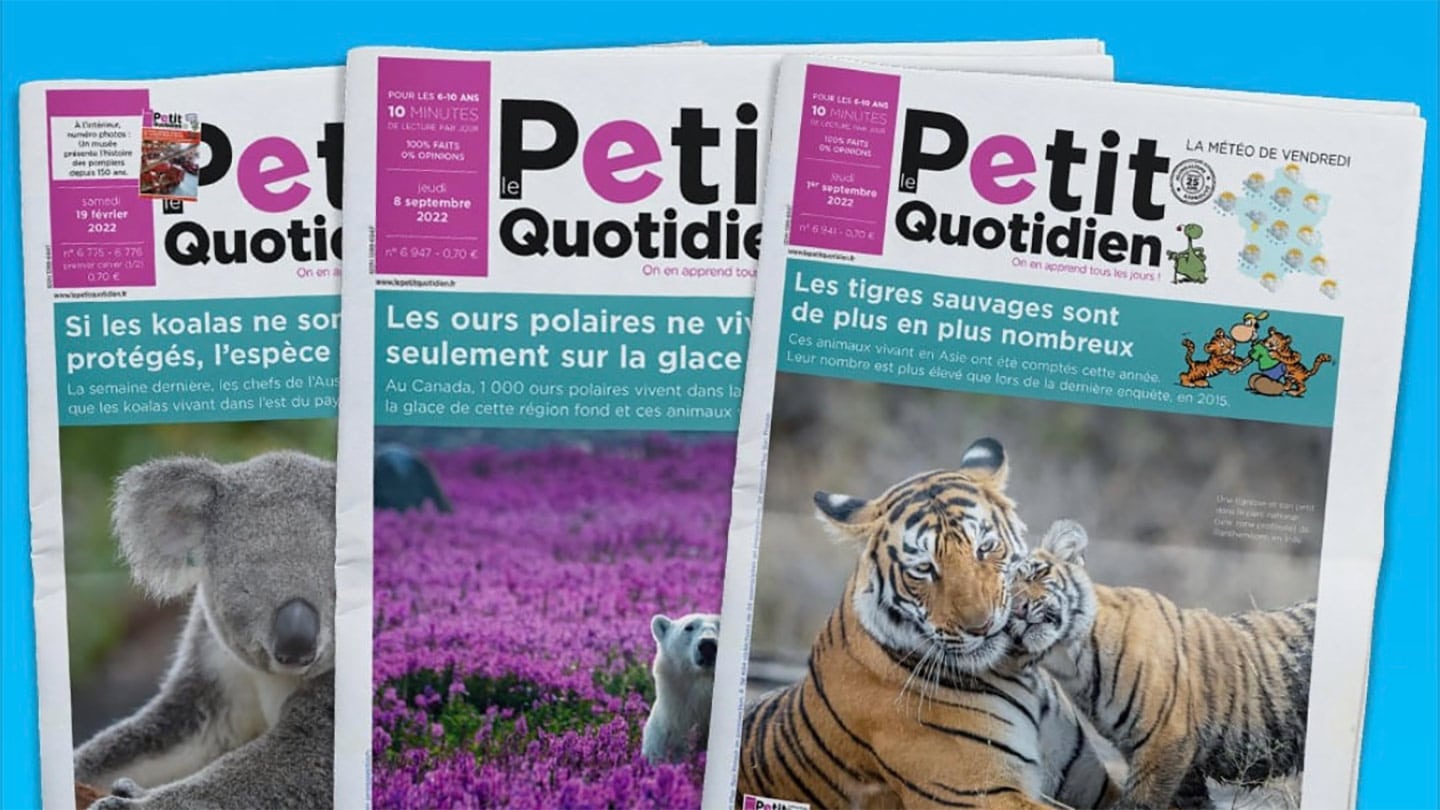Journal Le Petit Quotidien : Recevez un exemplaire gratuit