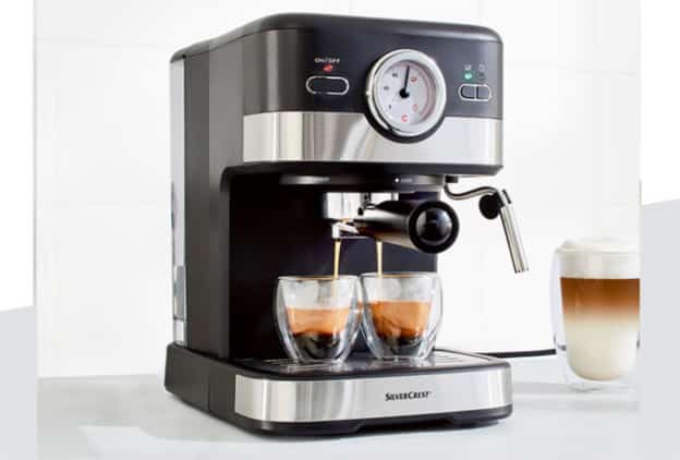 Lidl : Machine à expresso SilverCrest pas chère à 69,99€