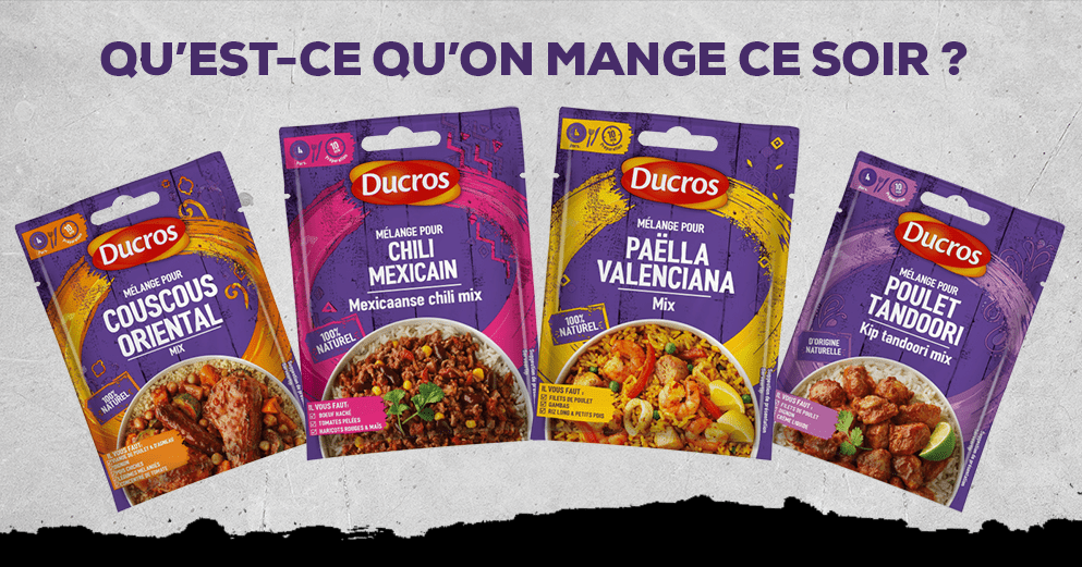 Jeu Ducros : 50 lots de 4 sachets de mélanges d’épices à gagner