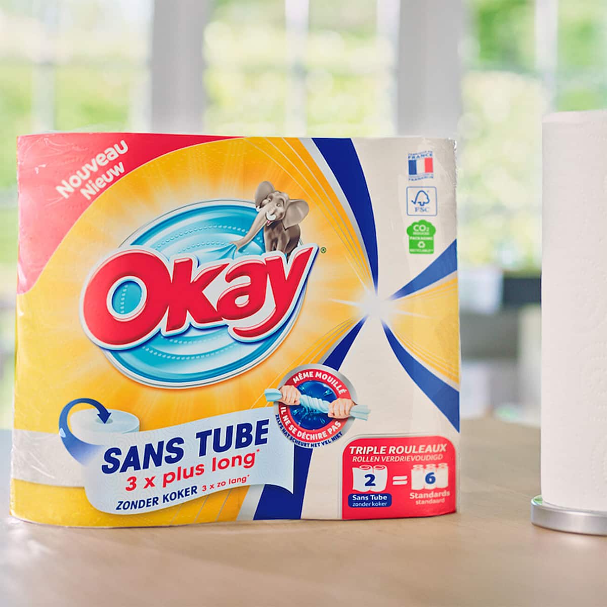 Test Okay : 2'000 packs d’essuie-tout sans tube gratuits