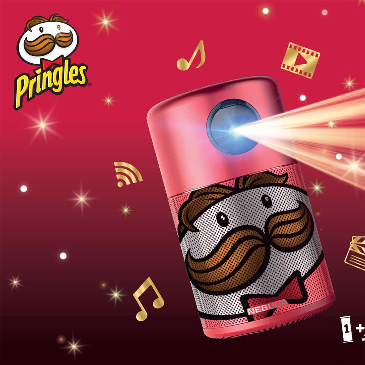Jeu Celebrate Pringles à code : 79 vidéoprojecteurs à gagner