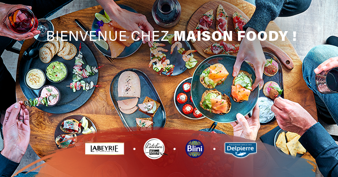 Bons de réduction Maison Foody (Labeyrie, Delpierre et Blini)