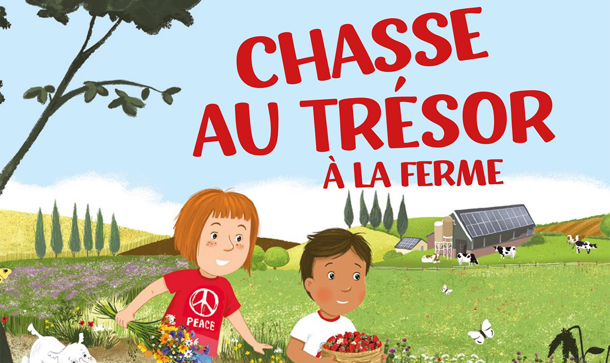 Livre "Chasse au trésor à la ferme" à recevoir gratuitement