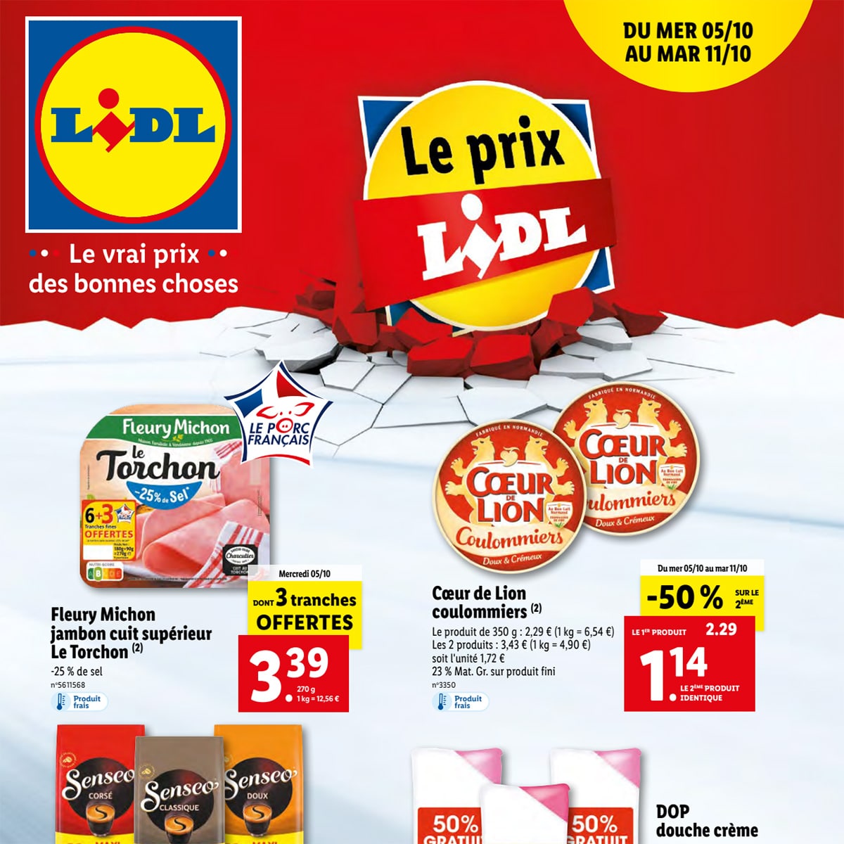 Catalogue Le Prix Lidl du mercredi 5 au mardi 11 octobre 2022 Catalogue Le Prix Lidl du mercredi 5 au mardi 11 octobre 2022