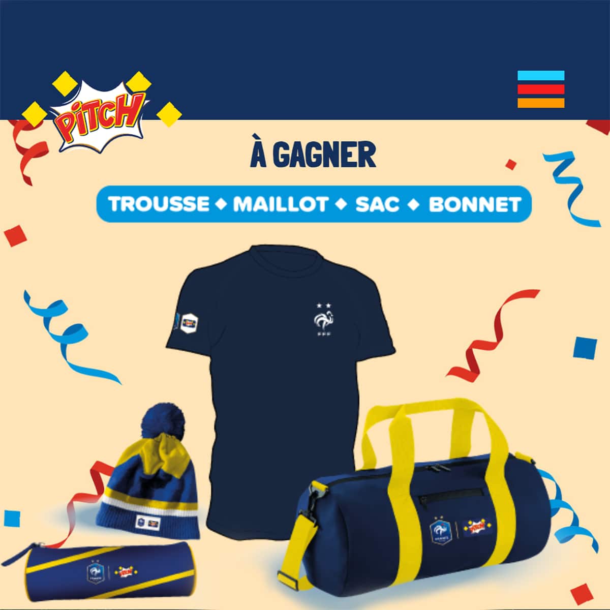 Jeu Rentrée Pitch Brioche Pasquier (à code) : 6'500 lots à gagner