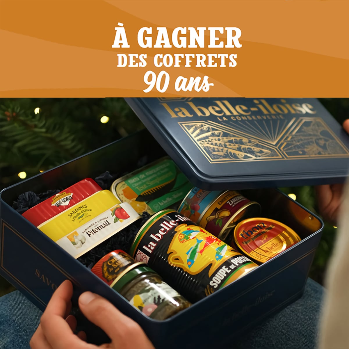 Jeu de Noël La belle-iloise : 25 coffrets "90 ans" à gagner