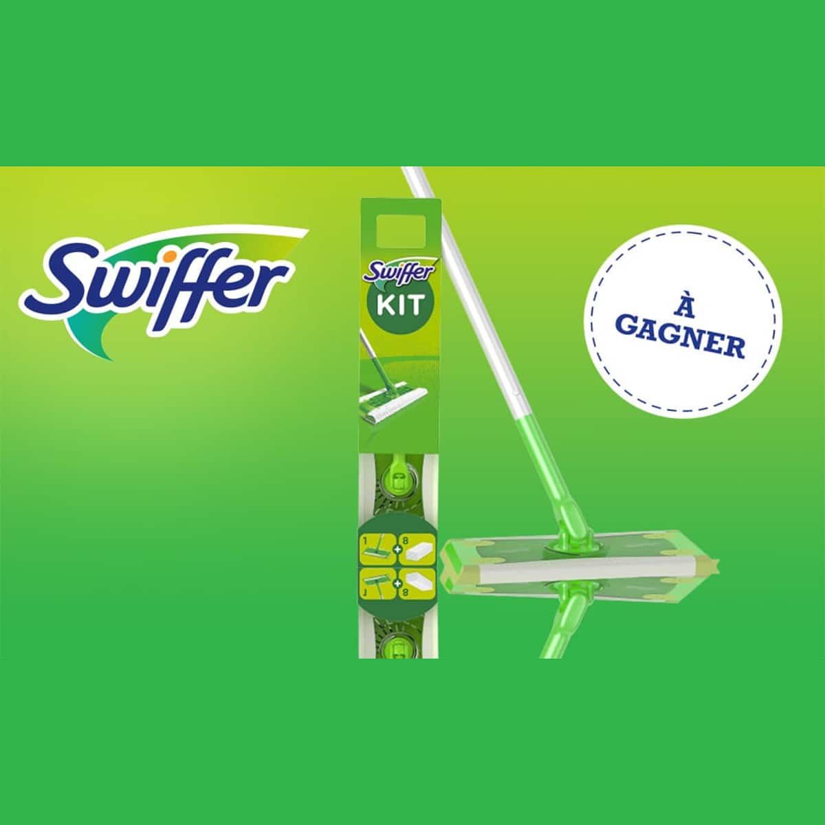 Jeu Envie de Plus : 100 balais Swiffer gratuits à gagner