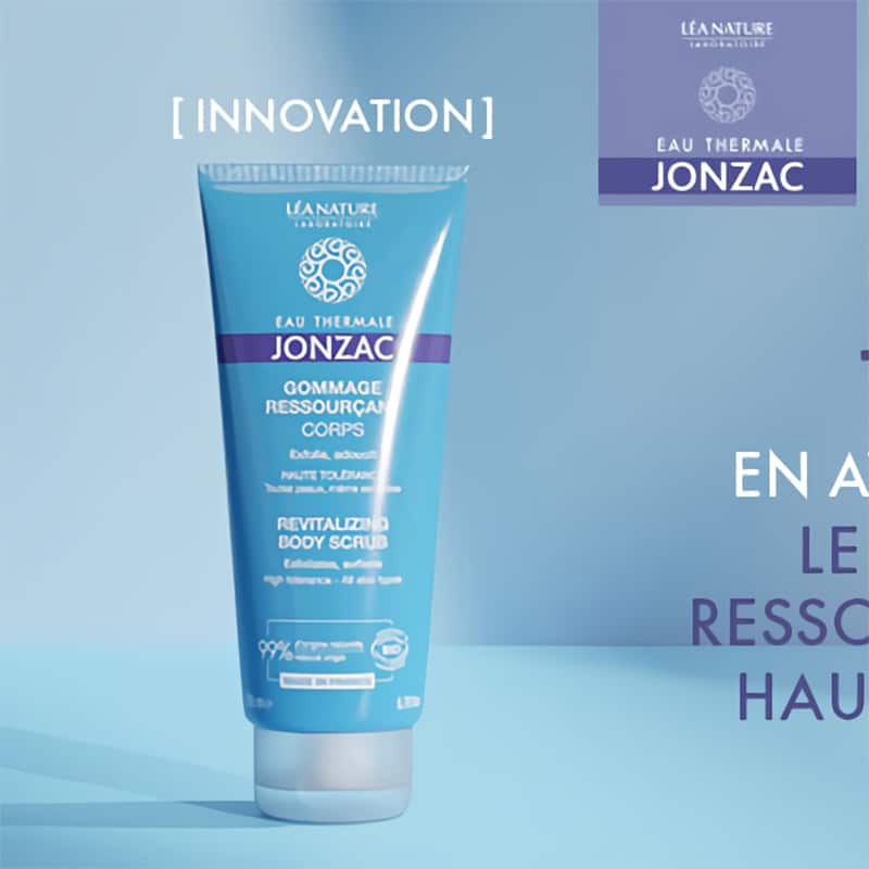 Test Jonzac : 100 gommages Ressourçant corps gratuits