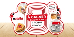 Jeu Chandeleur Nutella (achat) : 28 robots Kenwood à gagner