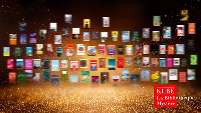 Jeu Kube : 15 lots de 87 livres coups de cœur à gagner