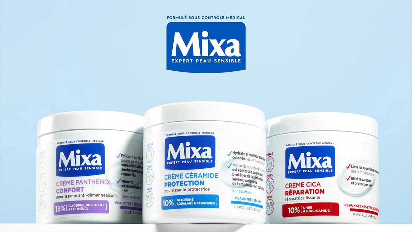 Test Mixa : 1'380 soins de la nouvelle gamme corps gratuits