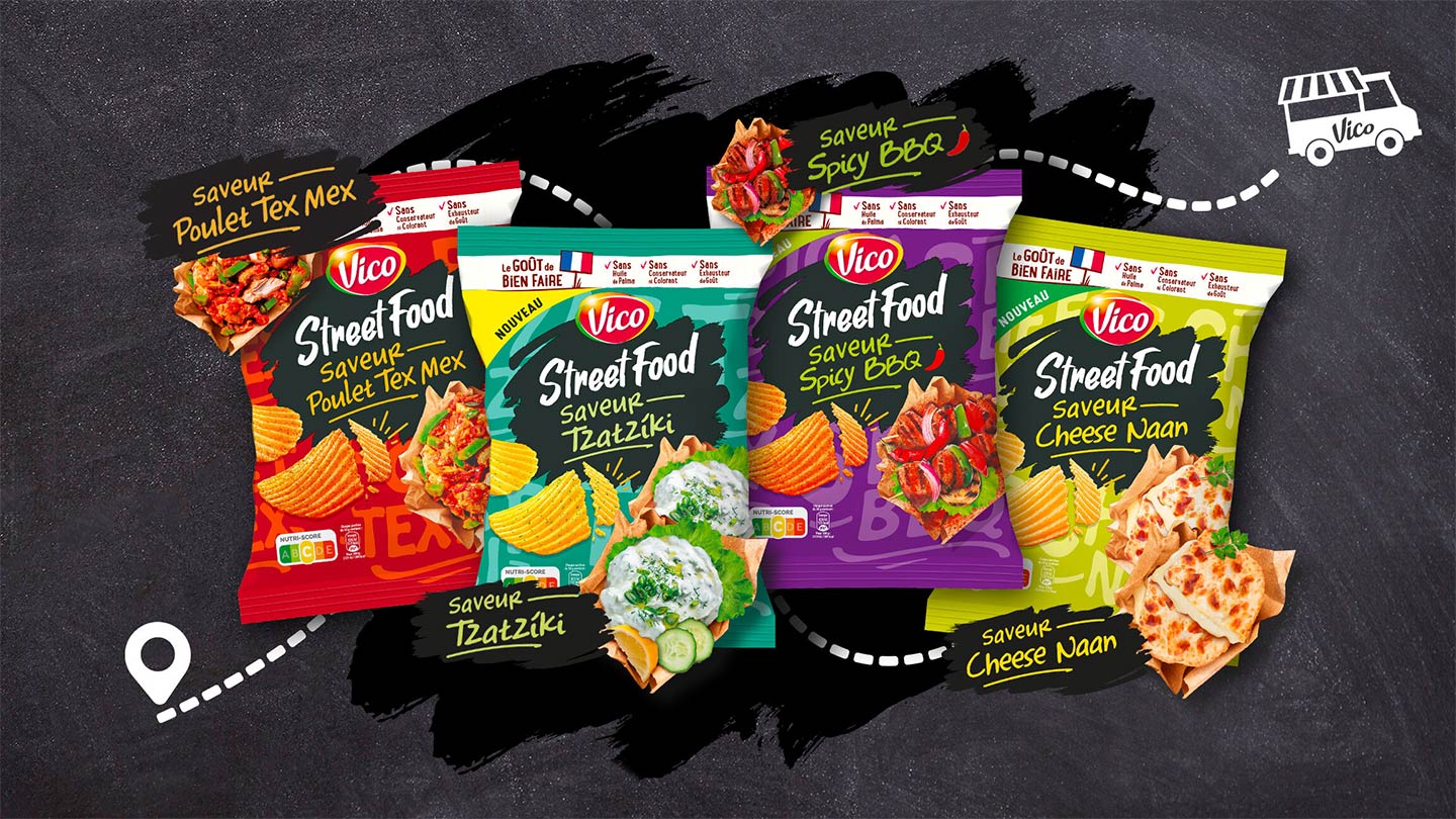 Test Vico Street Food : 3'000 packs de chips gratuits