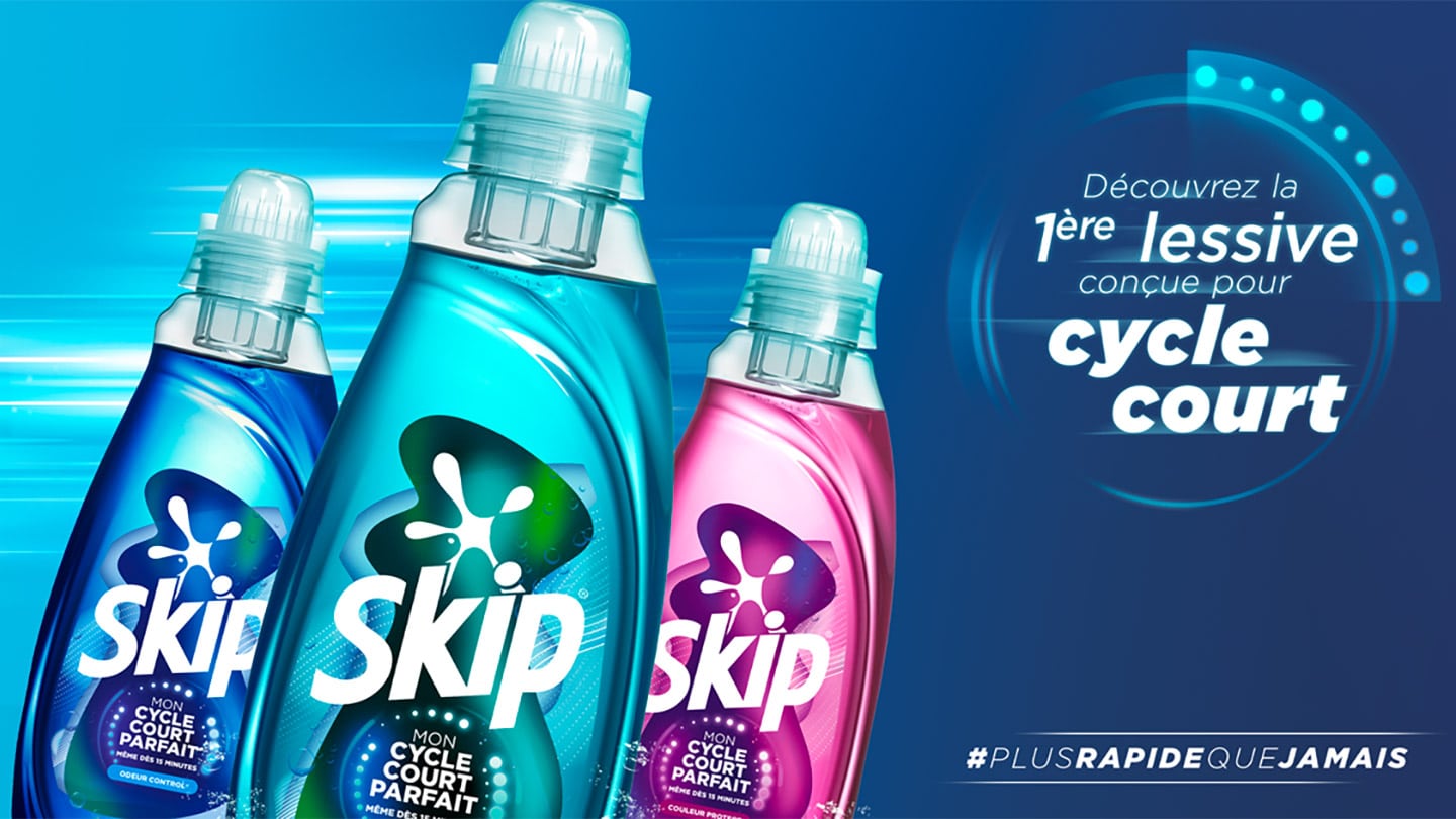 Test gratuit Skip : 4'000 lessives Mon Cycle Court Parfait offertes