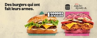 Burger King : Menu Squid Game avec sweat, bonnet ou chaussettes