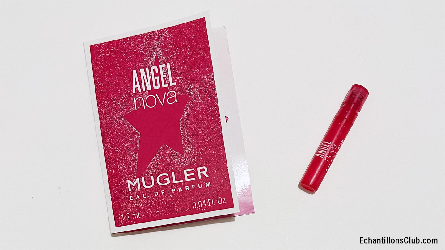 15'000 doses d'essai gratuites du parfum Angel Nova de Mugler